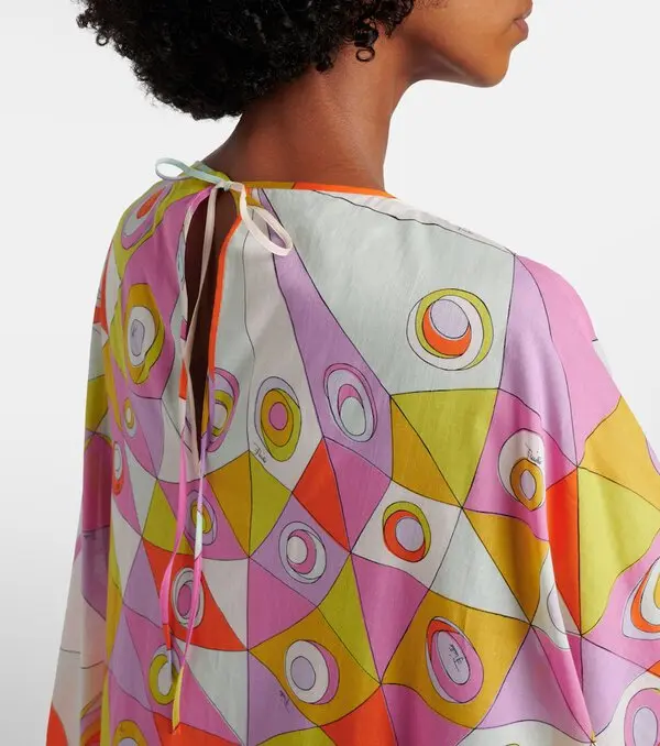 Emilio Pucci Printed Cotton Kaftan