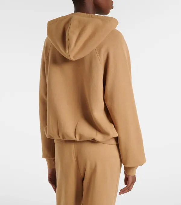 Polo Ralph Lauren Cotton-blend Jersey Hoodie - Beige