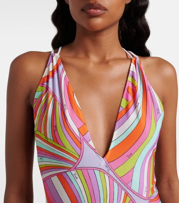 Emilio Pucci Iride One-piece Swimsuit - Multicoloured