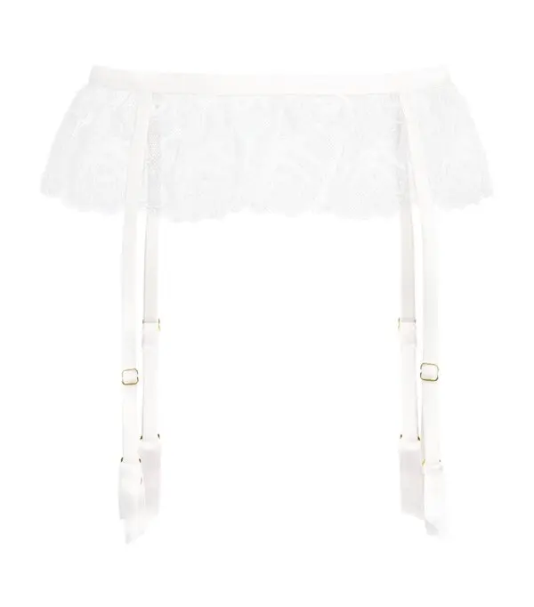 Kiki De Montparnasse Lace Garter Belt - Ivory