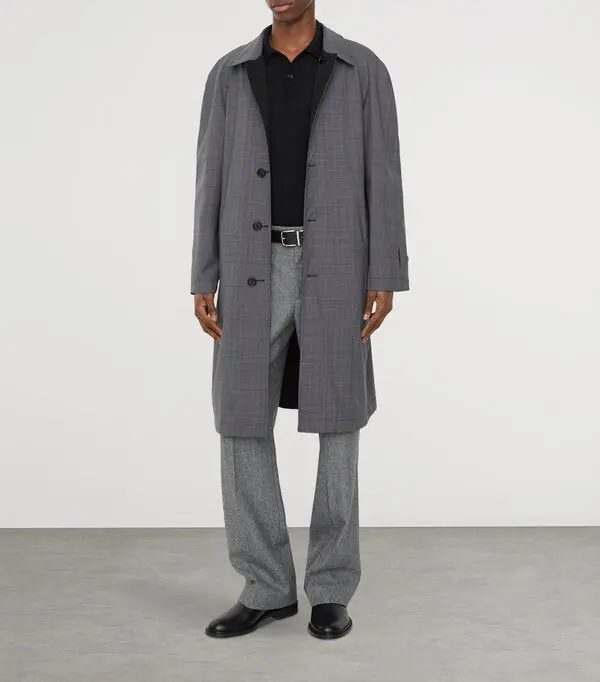 Burberry Reversible Parkbury Wool-cotton Car Coat