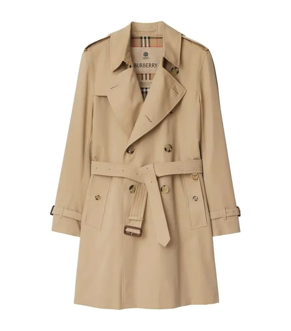Burberry Mid-length Kensington Heritage Trench Coat