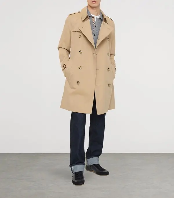 Burberry Mid-length Kensington Heritage Trench Coat