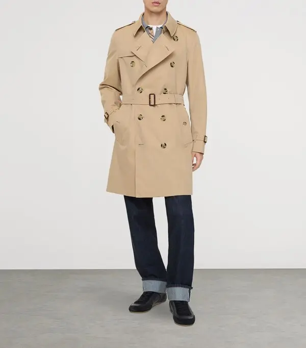 Burberry Mid-length Kensington Heritage Trench Coat