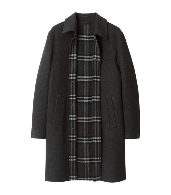 Burberry Mid-length Wool Car Coat