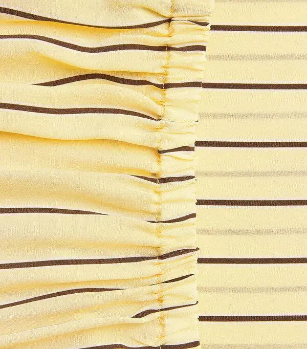Staud Silk Stripe Stroll Trousers