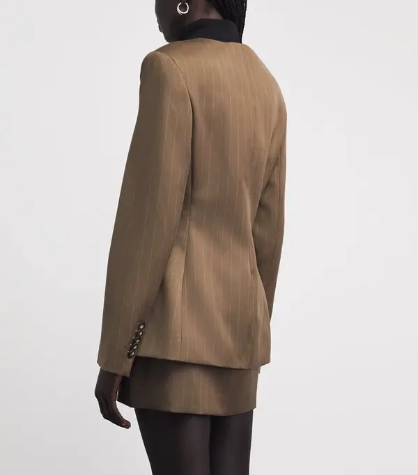 Camilla And Marc Wool-blend Collarless Blazer