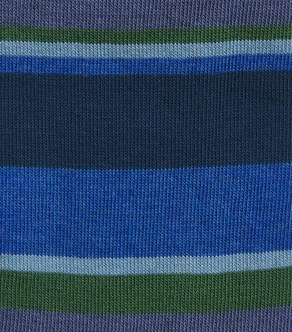 Paul Smith Striped Cotton Socks - Navy
