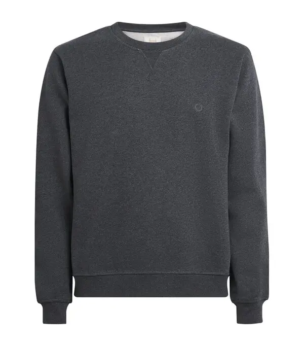 Harrods Cotton Jersey Logo Sweatshirt