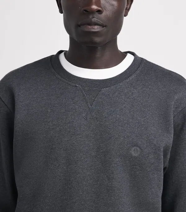 Harrods Cotton Jersey Logo Sweatshirt