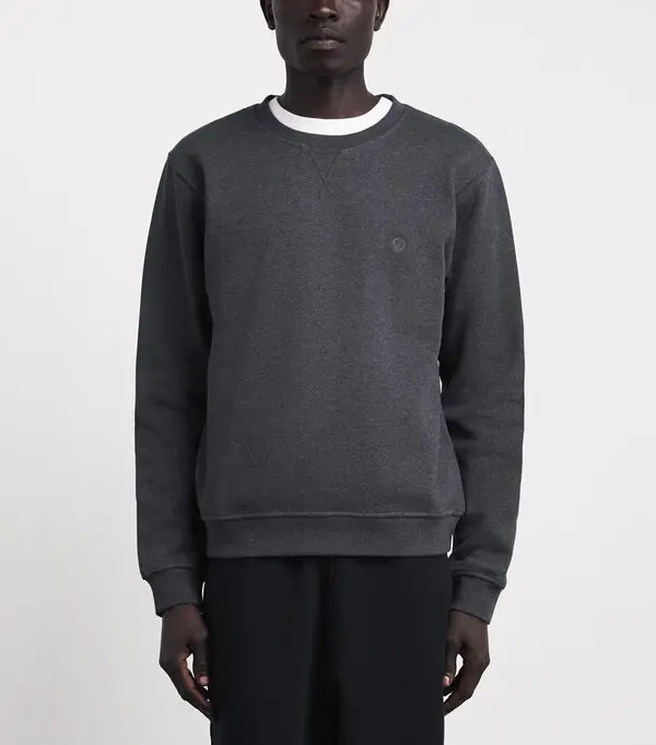 Harrods Cotton Jersey Logo Sweatshirt