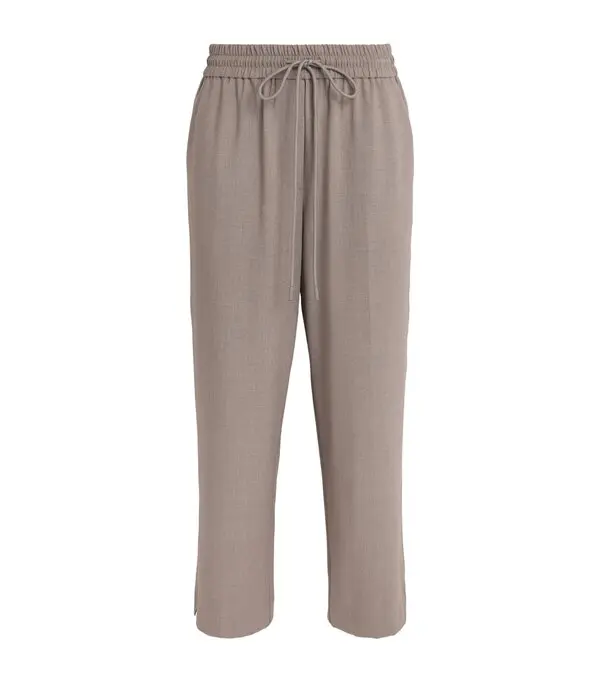 Camilla And Marc Cropped Vector Trousers - Brown