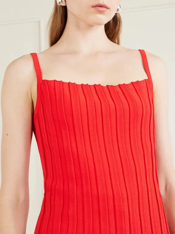 Staud Skye Ribbed Jersey Tank