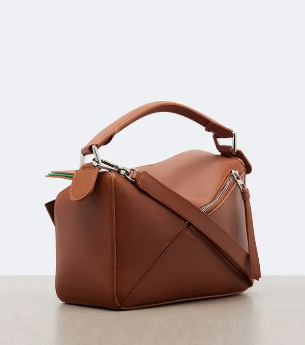 Loewe Small Layered Top-handle Bag - Brown