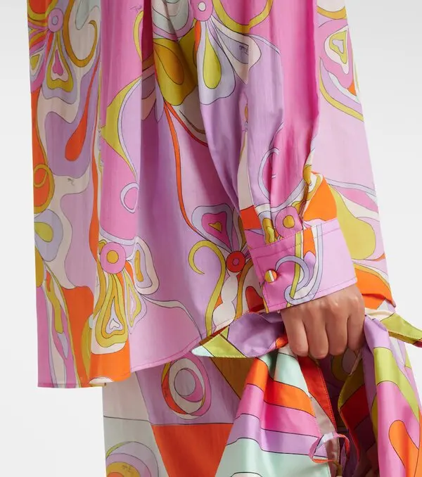 Emilio Pucci Orchidee Cotton Shirt