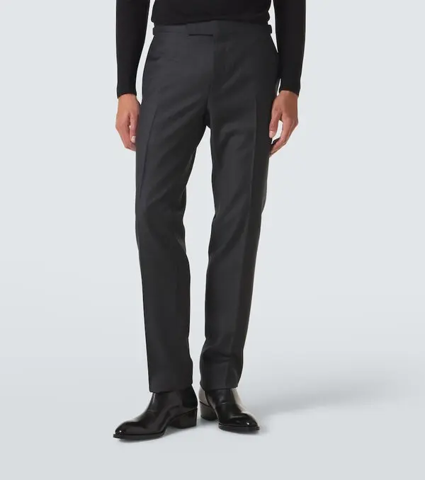 TOM FORD Shelton Wool Suit - Grey