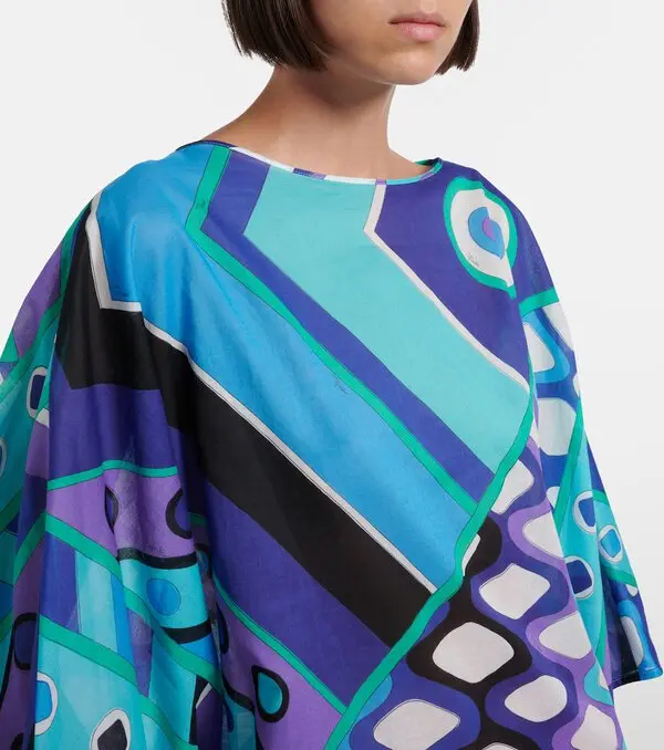 Emilio Pucci Vivara Cotton Kaftan