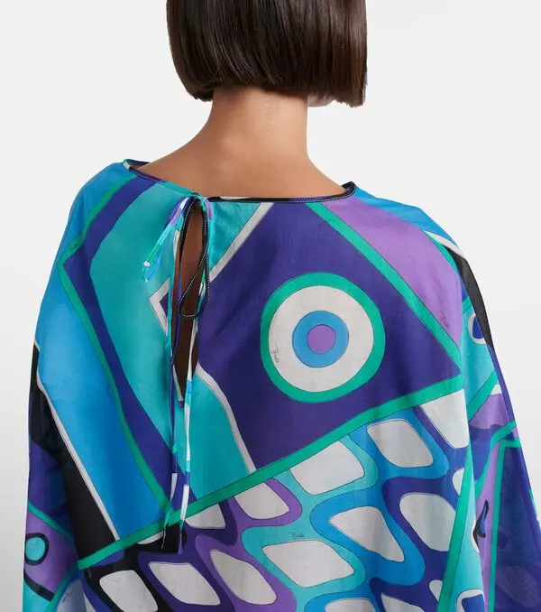 Emilio Pucci Vivara Cotton Kaftan
