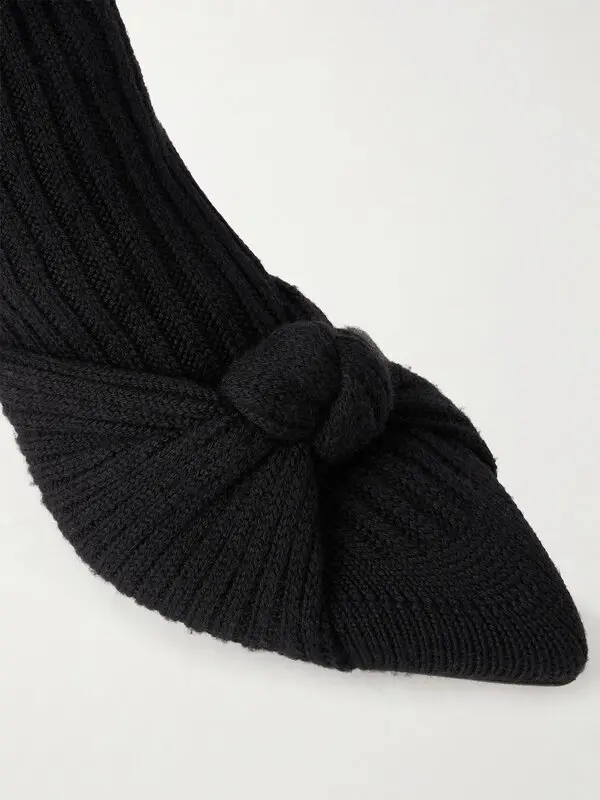 Chloé Knotted Knit Boots