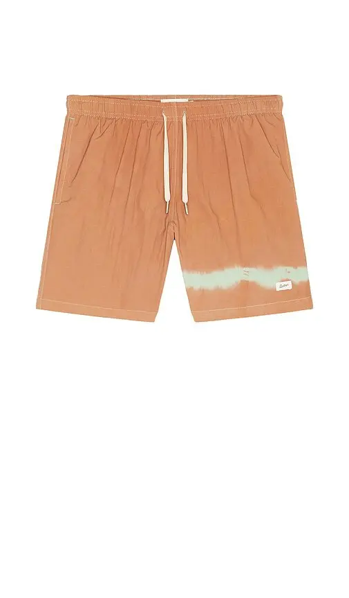 BATHER Madder Blue Overdyed Swim Trunks