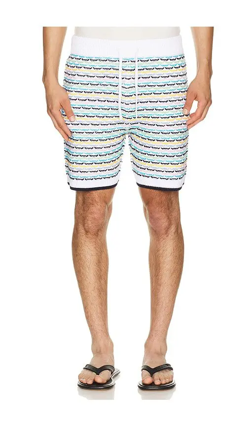 Casablanca Tuck Stitch Shorts
