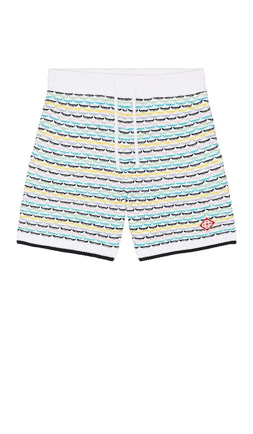 Casablanca Tuck Stitch Shorts