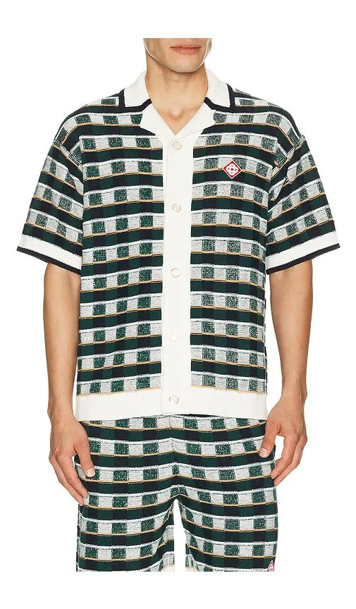 Casablanca Mosaic Shirt In . Also - Multi