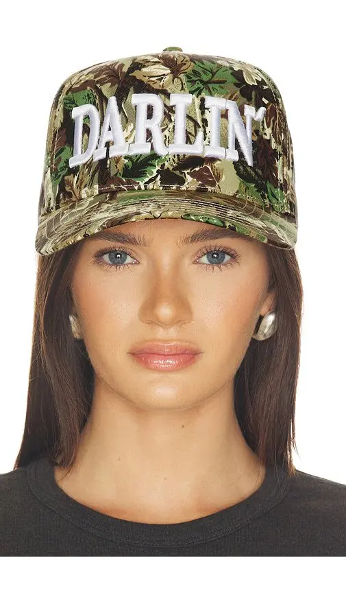 DARLIN Heritage Trucker Hat - Brown