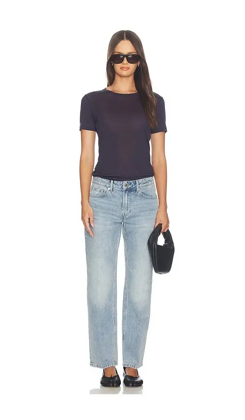 ANINE BING Sylvie Tee - Navy