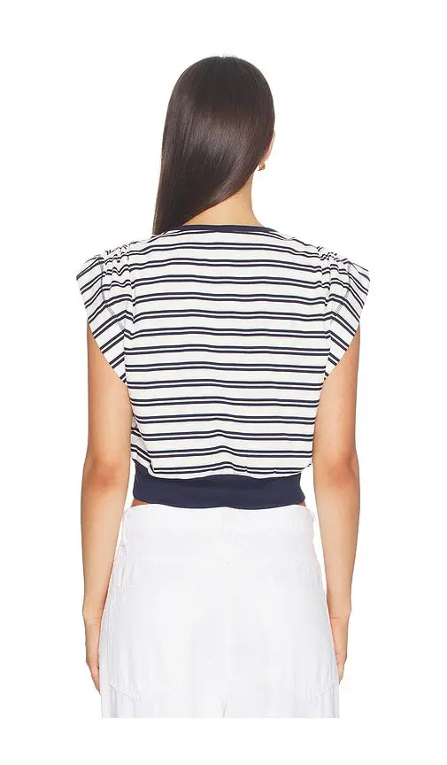 Simkhai Joie Cotton Jersey Top - Multi