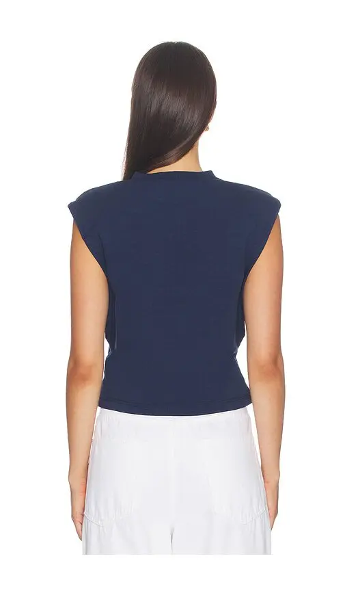 Simkhai Nessie Sleeveless Top - Navy