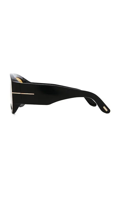 TOM FORD Bronson Acetate Sunglasses - Black
