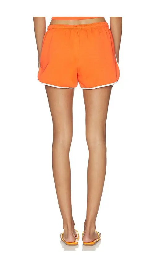 PERFECTWHITETEE Leo Cotton Contrast Trim Short