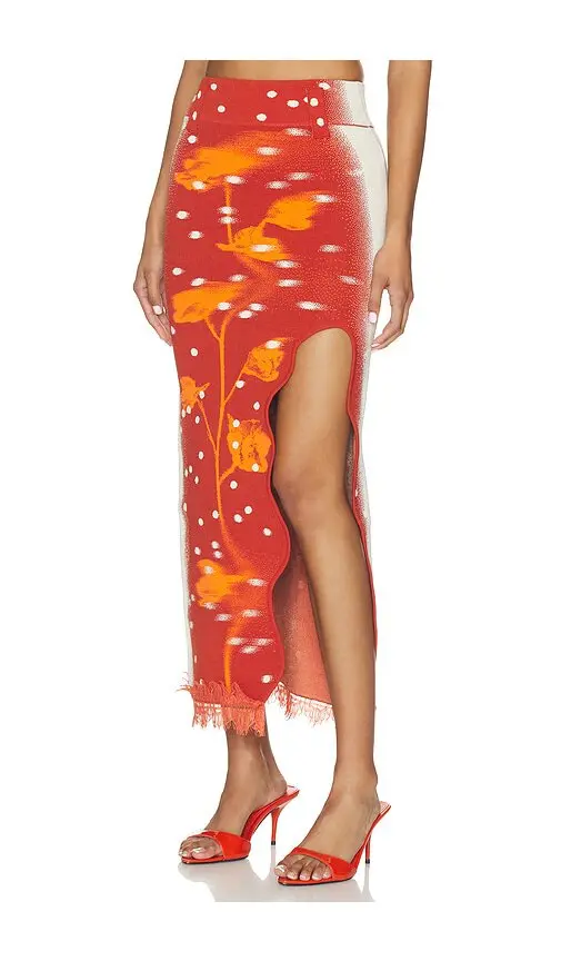 Ph5 Lily Midi Skirt - Orange