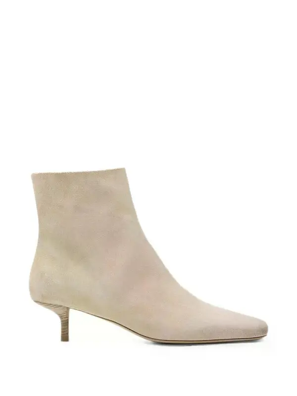 Marsèll Spazzola Kitten-heel Ankle Boots - Neutrals