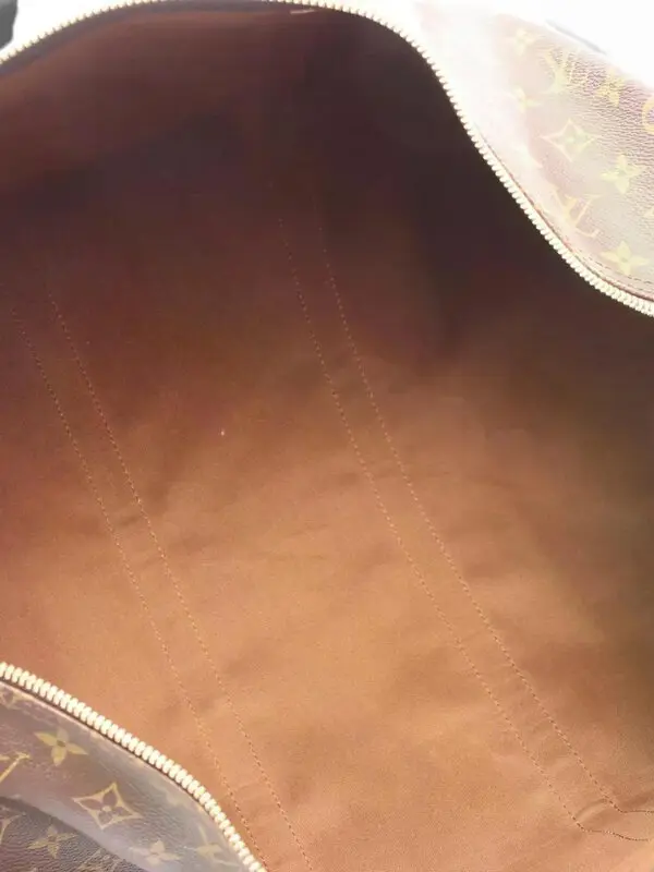 LOUIS VUITTON 2002 Keepall Monogram Bandoulière Holdall Bag
