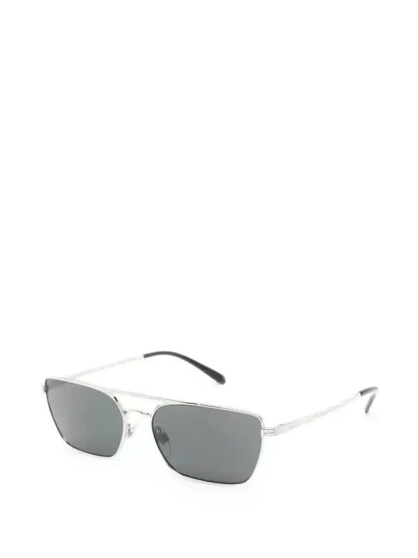 Polo Ralph Lauren Tone Rectangle Sunglasses