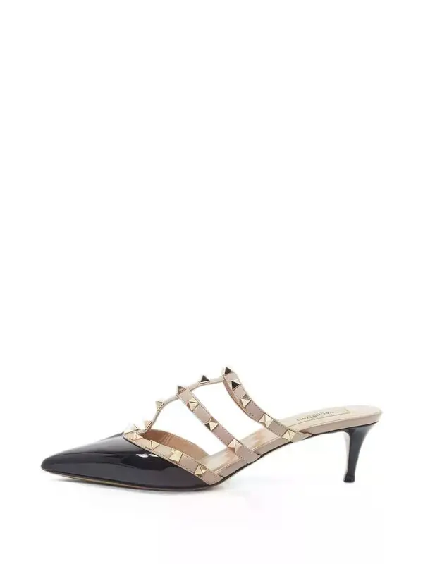 Valentino Garavani Rockstud Leather Heeled Sandals