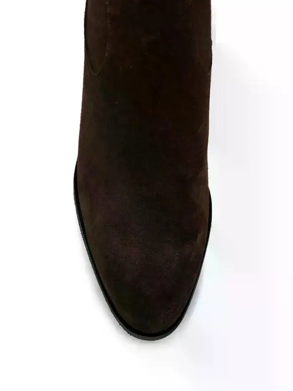 SERGIO MORETTI FIRENZE Round-toe Zip-fastening Ankle Boots