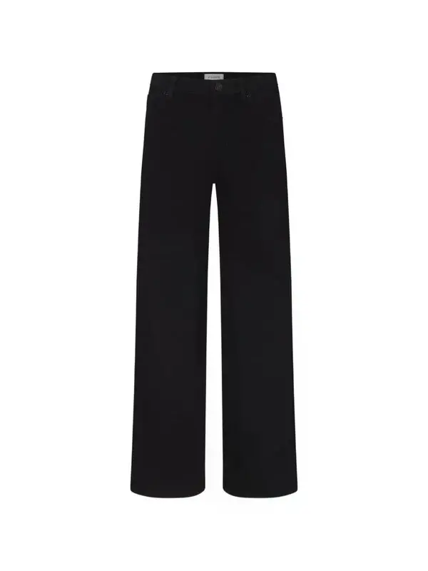 FRAME Slim Palazzo Jeans - Black