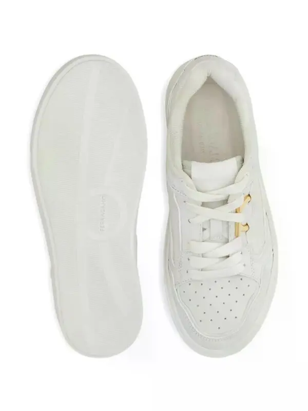 FERRAGAMO Gancini Lace-up Sneakers