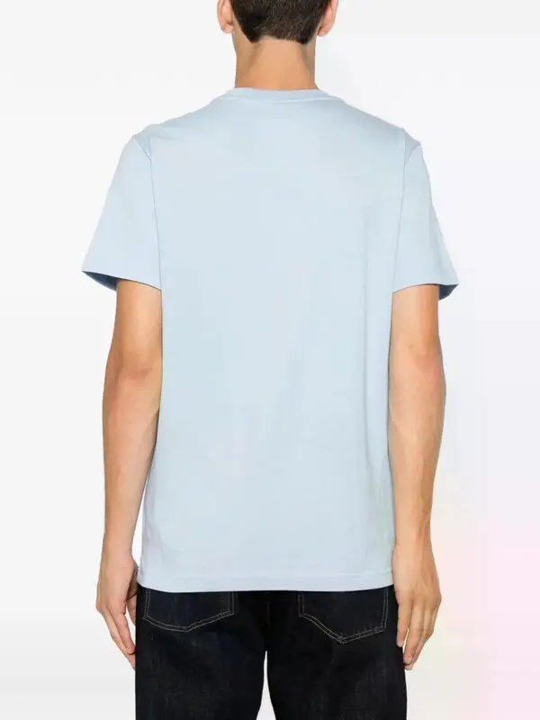 Moncler Monogram Cotton T-shirt - Blue