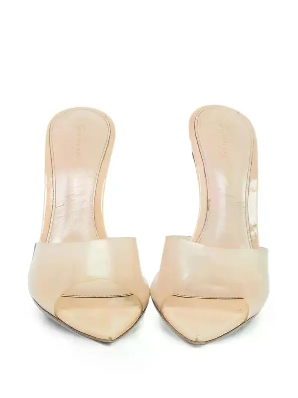 GIANVITO ROSSI Elle Pointed-toe Slip-on High Stiletto Sandals