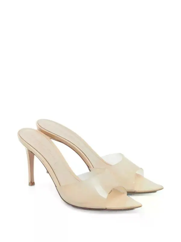 GIANVITO ROSSI Elle Pointed-toe Slip-on High Stiletto Sandals