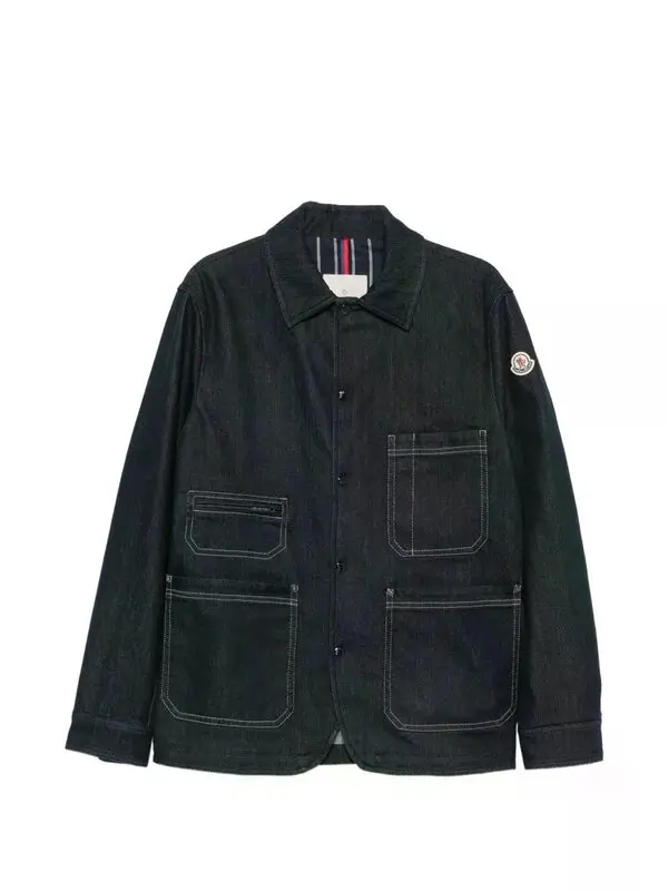 Moncler Patch-pocket Denim Jacket