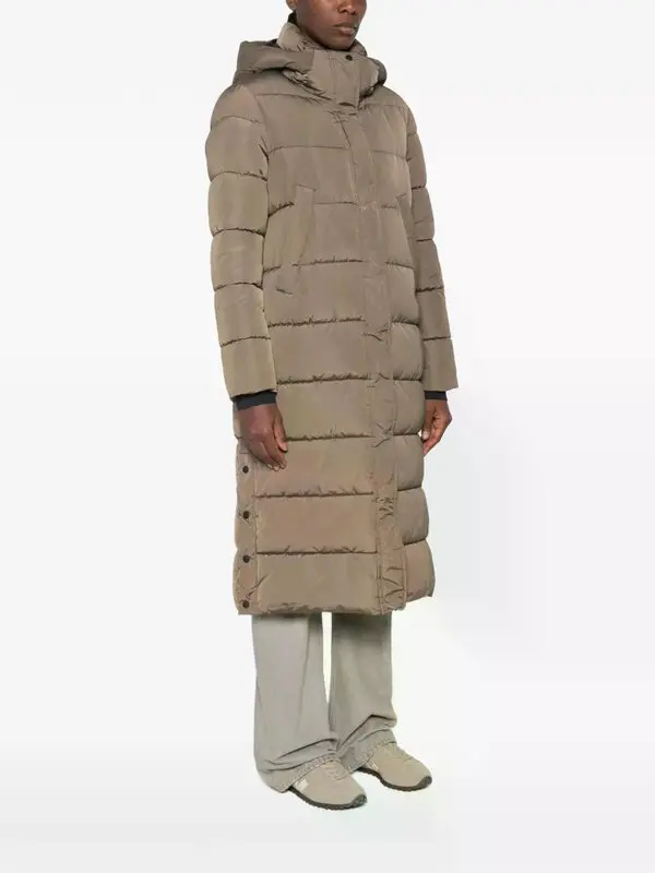 SERGIO MORETTI FIRENZE Zip-up Hooded Puffer Coat