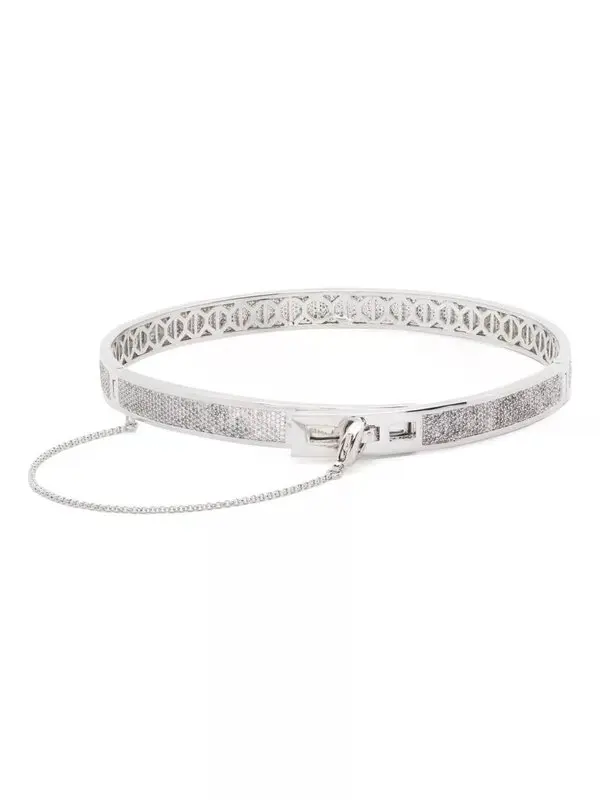Eddie Borgo Pavé Safety Chain Choker - Silver