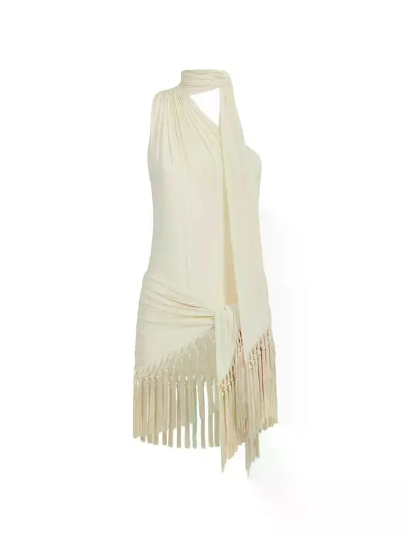 TALLER MARMO Siwa Detachable Pareo Swimsuit - Neutrals