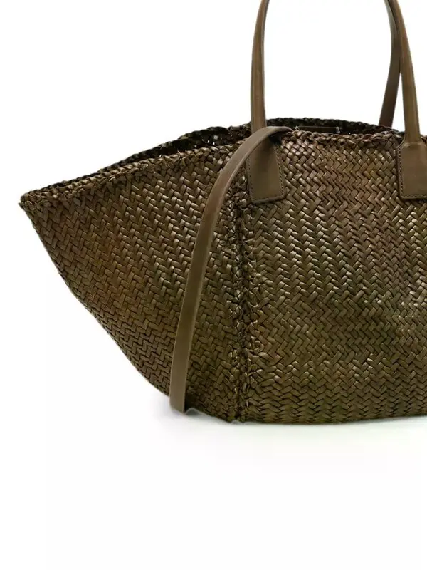 Dragon Diffusion Teresa Woven Tote Bag - Green