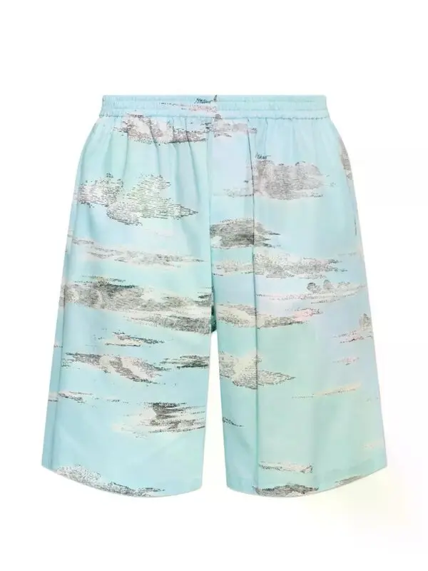 Moschino Cloud-print Shorts
